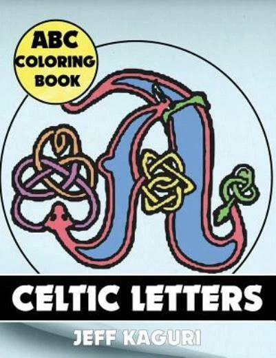 Celtic Letter Coloring Pages