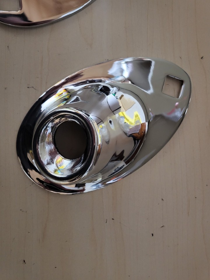 1933 1934 Ford Stainless Chopped Head Lamp Stands 1933 1934 Ford ...