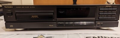 Vintage Technics Mash CD player model SL-PG100 No Remote Works Well | eBay