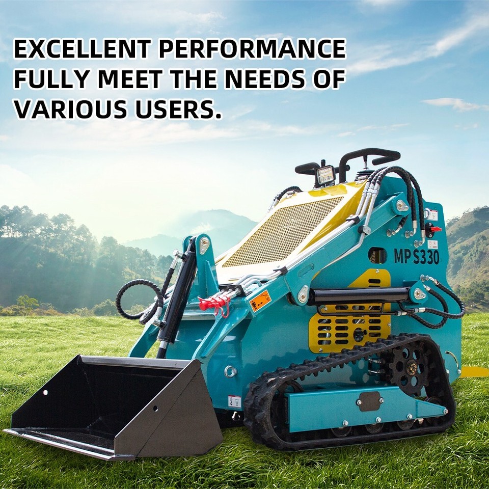 NEW Mini Skid Steer Track Loader 13.5HP EPA with USA Warehouse | eBay