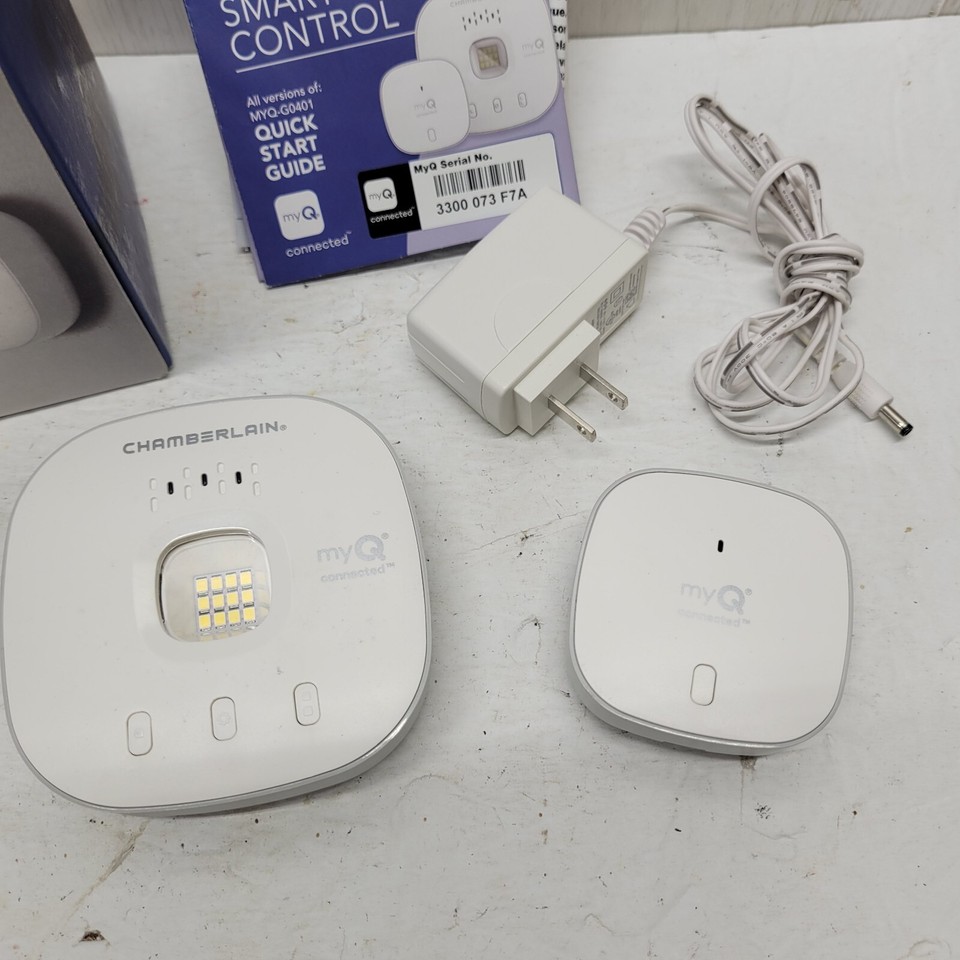Chamberlain MyQ Wireless Smart Garage Hub and Controller White Used ...