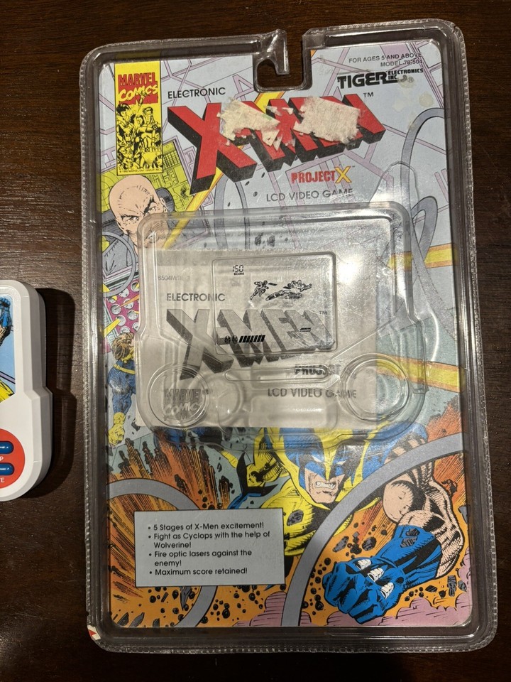 Vintage 1993 Marvel X-Men Tiger Electronics Handheld Video Game Tested ...