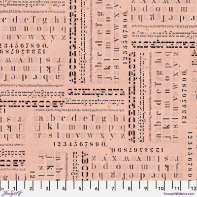 Tim Holtz Palette | Palette Pink | Typography | Sold by The 1/2 Yard | eBay