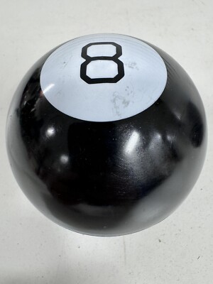 Vintage 90’s Magic 8 Ball Mattel Fortune Telling Toy Ball Classic 30188 ...