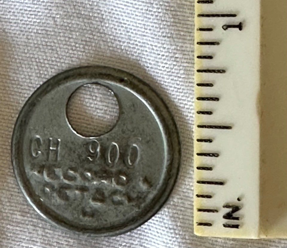 EARLY RECORD AND DETACH TAG – VINTAGE KEY CODE TAG C | eBay