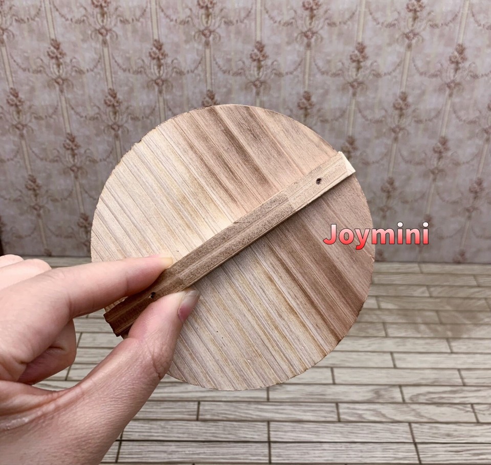 Real Mini Cooking Uncoated Cast Iron Frying Wok Ceramic Dollhouse ...