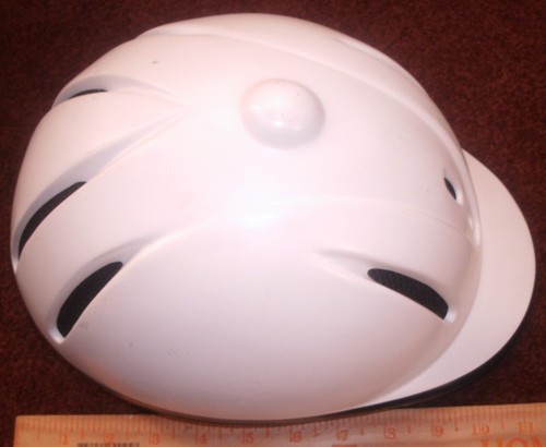 Horse Riding Helmet SEI Certified Devon Aire White Adjustible Model K 1 ...
