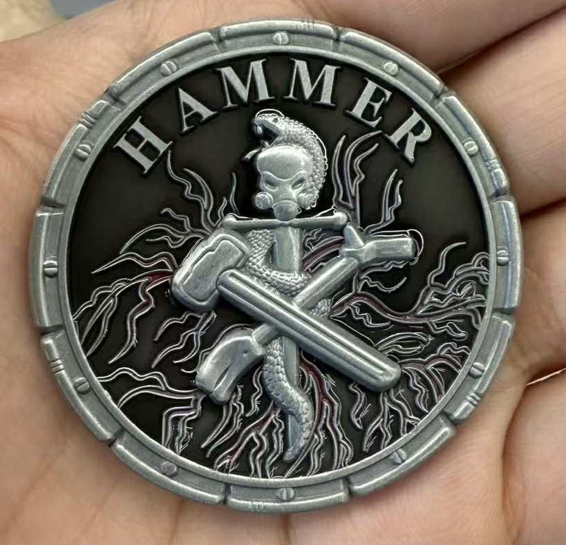 USSS US Secret Service ORIGINAL BLACK & SILVER HAMMER SAW BLADE ...