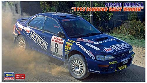 Hasegawa 1/24 Subaru Impreza 1995 Sunremo Rally Winner Plastic Model ...