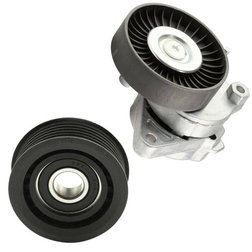Tensioner Pulley + Idler Pulley fits Mercedes Benz S350 E320 C280 ...