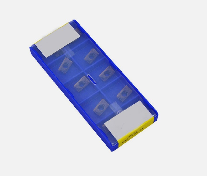 For Steel 10PCS APKT11T308-PM YBG202 CNC lathL Milling Carbide Inserts ...