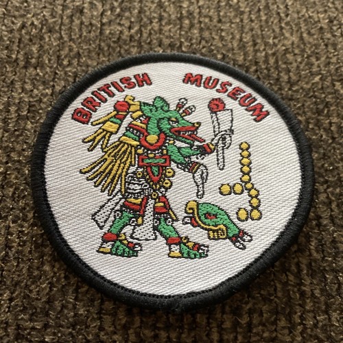VTG THE BRITISH MUSEUM Woven Sew On Patch | eBay