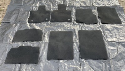 Ford OEM Floor Mats 2 Complete Sets GZ03A Black | eBay