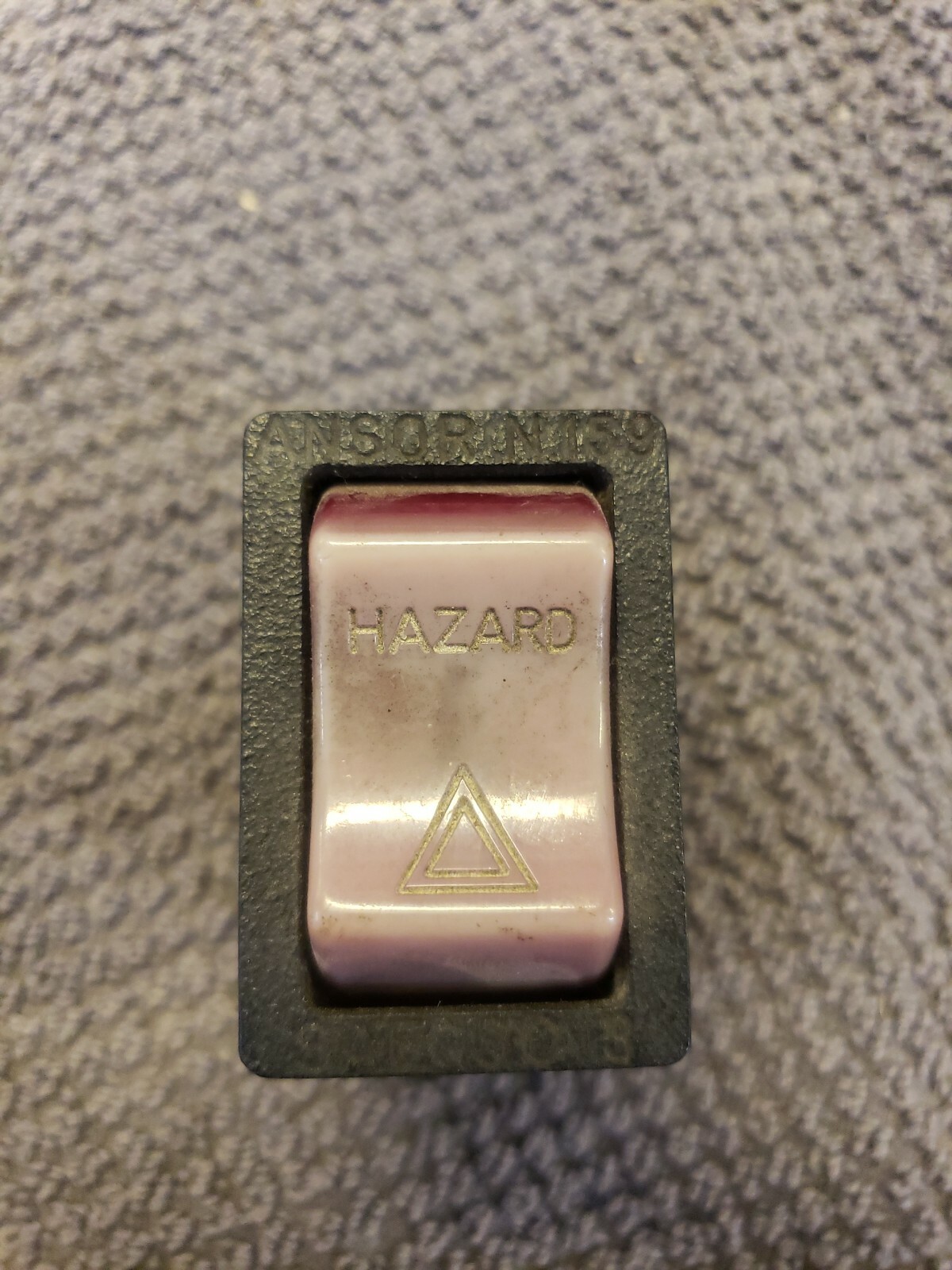 Alfa Romeo ANSOR N.159 HAZARD SWITCH VINTAGE | eBay