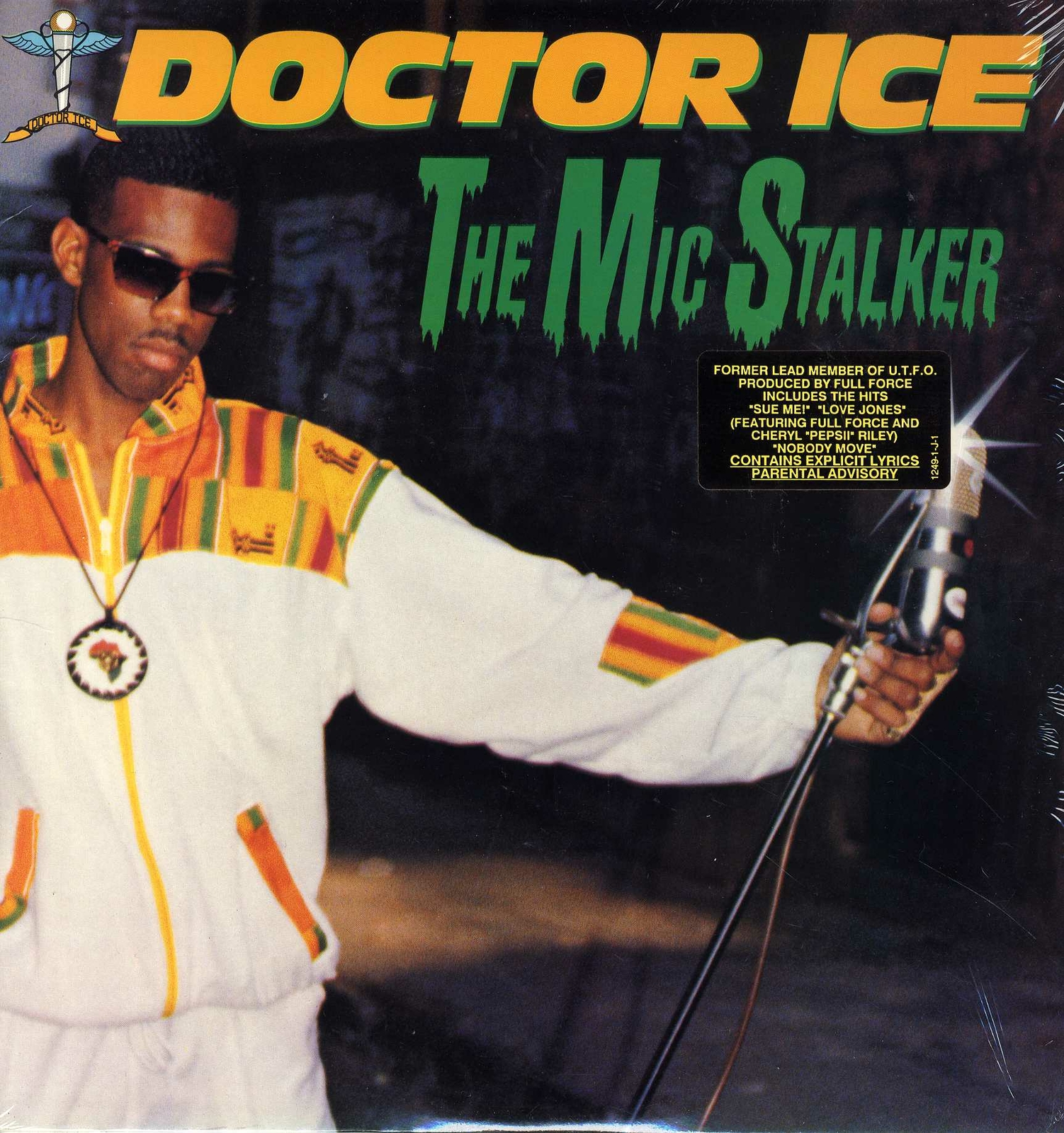 Doctor Ice - The Mic Stalker '89 LP US ORG!EX-/EX W/S | eBay