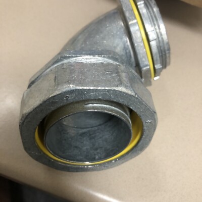 Arlington LT90200, 90 Degree Liquid-Tight 2" Connector, Qty Of 1 ...