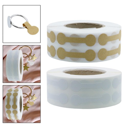 500x Jewelry Price Tag Stickers Short Dumbbell for Rings Necklaces ...
