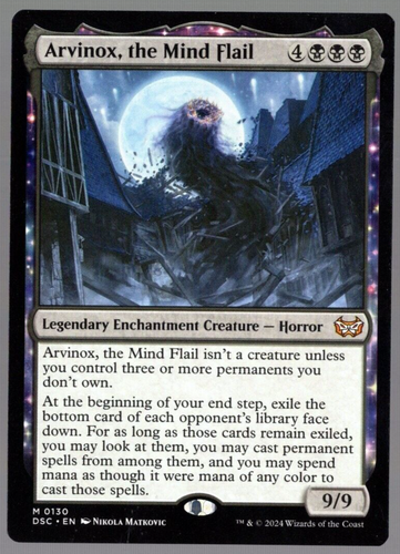 Arvinox, the Mind Flail 0130 Non Foil Mythic Duskmourn MTG Near Mint | eBay