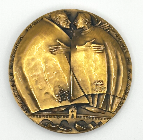 John Paul II In Pavia Medal 1984 Angelo Grilli | eBay