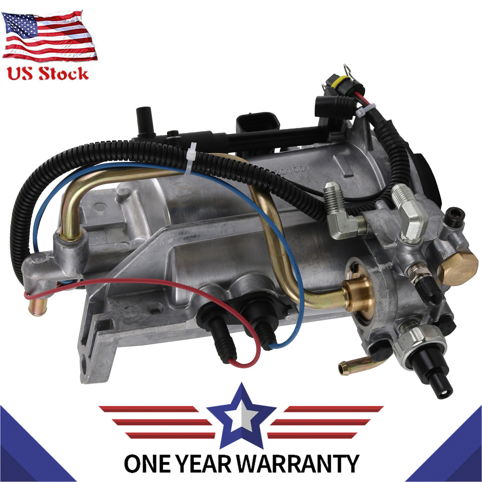 F6TZ9155AB Fuel Filter Housing Fit For Ford F250 F350 E350 7.3L ...