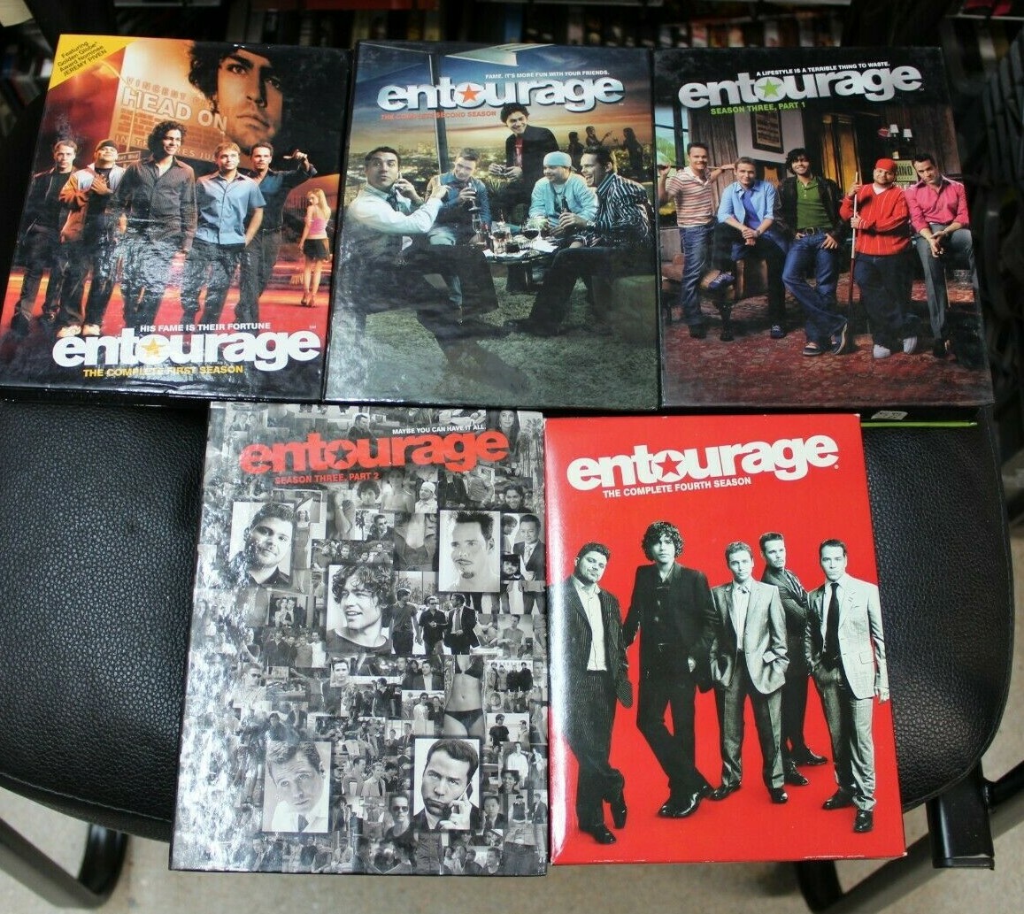 Entourage DVD Sets Complete Seasons 1, 2, 3,4 (One/Two/Three/Four)Kevin ...