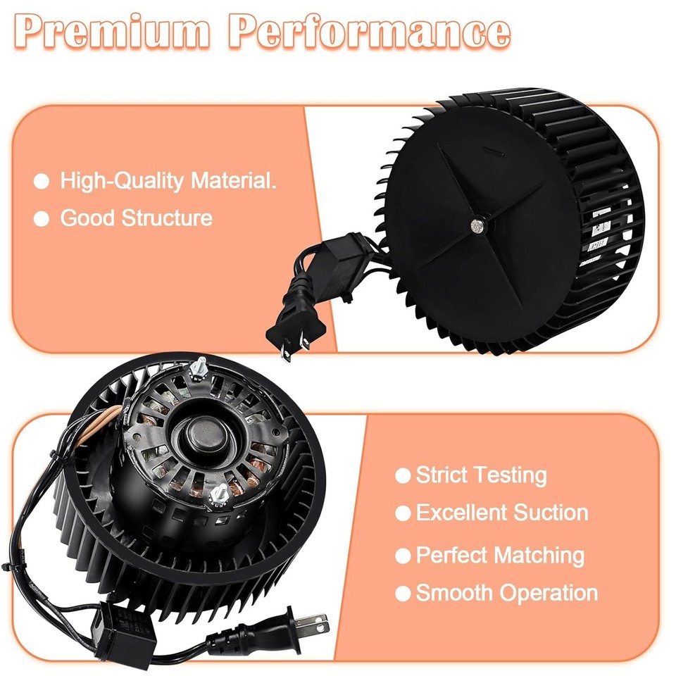 S97015157 Bathroom Exhaust Fan Motor for Broan 676-D/2676F-A, 674, 676 ...