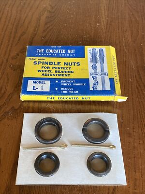 VTG MICRO-LOK FRONT WHEEL SPINDLE NUTS WHEEL BEARING ADJUSTMENT SET ...