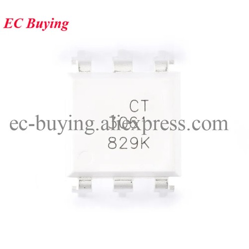 5x CT3061 DIP-6 Zero-cross Optocoupler Compatible with MOC3061 IC New ...