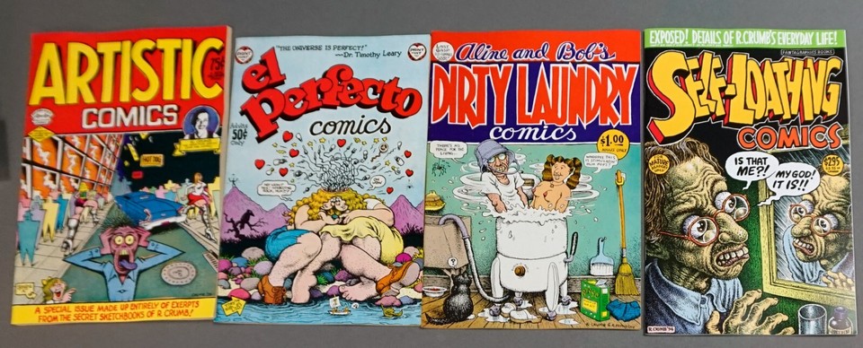 Lot #9 Underground Comix-12 R Crumb Issues-1st Printings-NM-1970s-UGXY | eBay