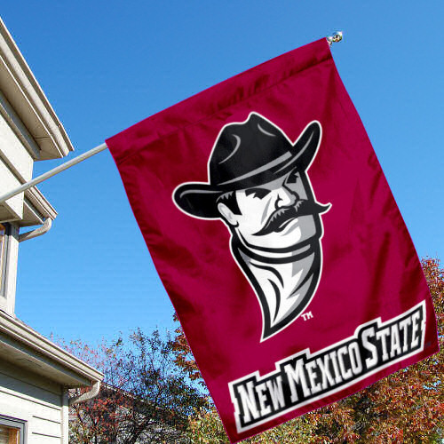 New Mexico State Aggies NMSU University College House Flag | eBay