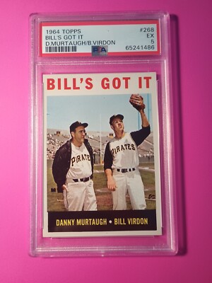 1964 Topps Bill's Got It D.Murtaugh/B.Virdon #268 PSA 5 | eBay