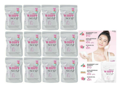 100 g Pack of 12 Snail White Whipp Foam Face Wash Lot Bar Soap ...