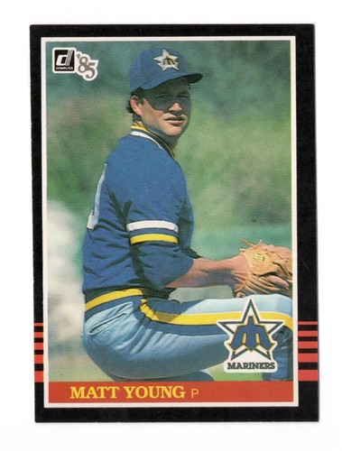 1985 Donruss Matt Young Seattle Mariners #267 Excellent | eBay