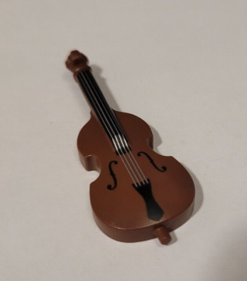 Lego New Reddish Brown Minifigure Utensil Musical Instrument Double ...