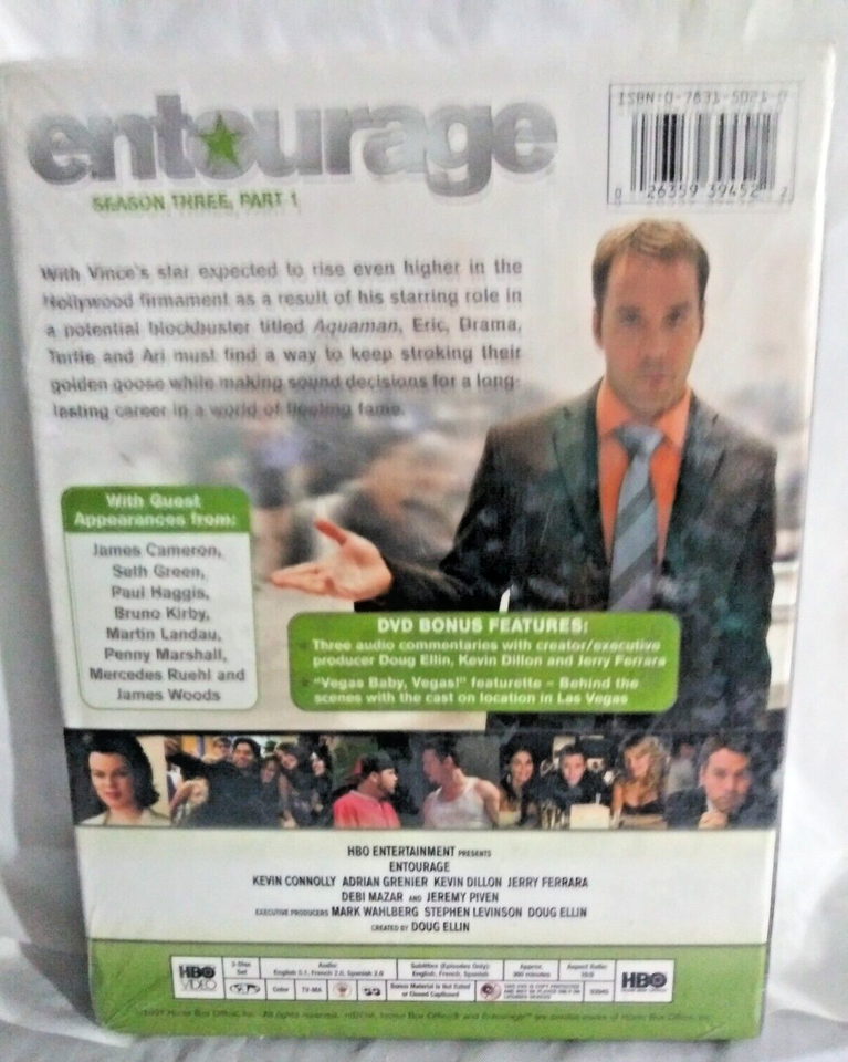 Entourage: Season 3, Part 1 DV) New Sealed | eBay