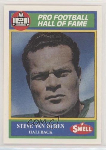 1990 Swell Pro Football Hall of Fame Steve Van Buren #28 HOF | eBay