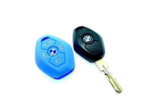 HIGH GRADE SILICONE BMW X5 Z3 Z4 3 5 7 KEY FOB PROTECTIVE COVER E90 E60 ...