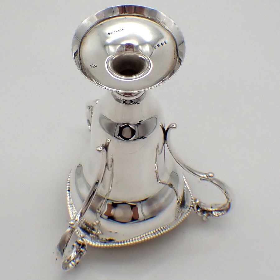 Small Trophy Cup Three Handles Sterling Silver No Mono | eBay