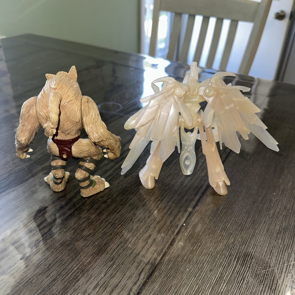 DUEL MASTERS Hasbro 2003 URTH Purifying Elemental & Fear Fang Warewolf ...