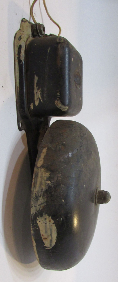 Antique 1930's Faraday Black Steel Iron High School Class Hallway ...