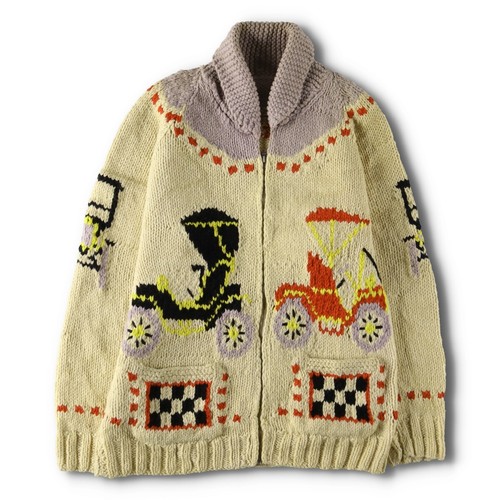 Unknown Total Pattern Cowin Sweater Men L Vintage /Evb008819 | eBay