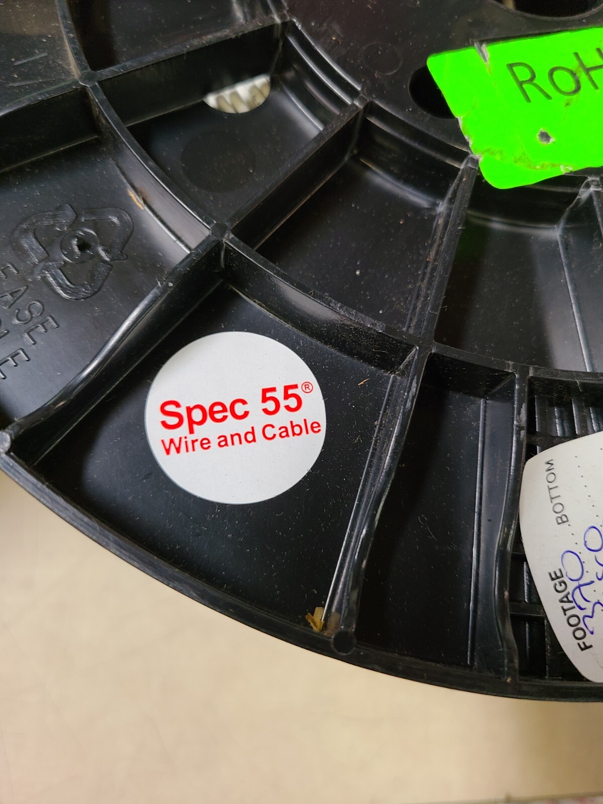 Raychem 55PC6144-22-3/6/9-9CS2955 Spec 55 wire cable 3600FT | eBay