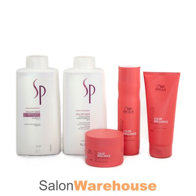 Wella SYSTEM PROFESSIONAL SP Color Save SHAMPOO CONDITIONER 1000ml ...