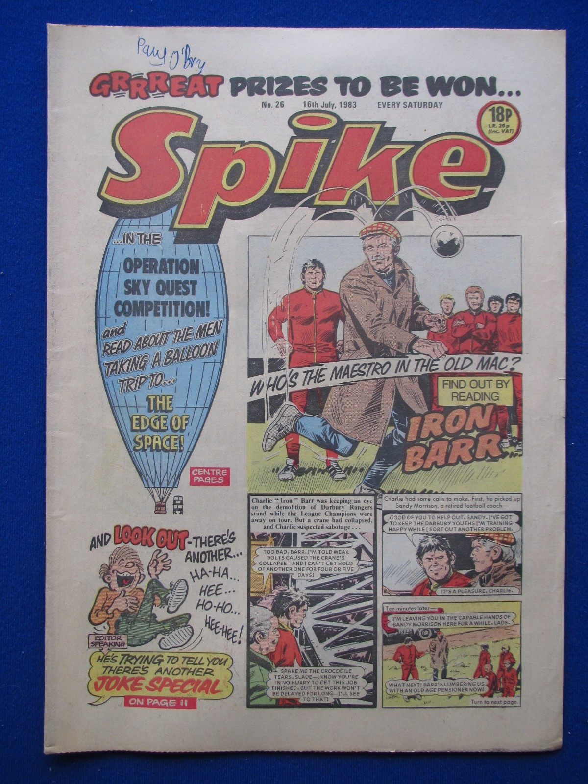 SPIKE Comics : 1980's - Choose which issues you need | eBay