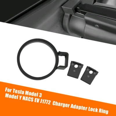 EV Plug Lock Ring For Tesla NACS EV J1772 Charger Adapter Charging ...
