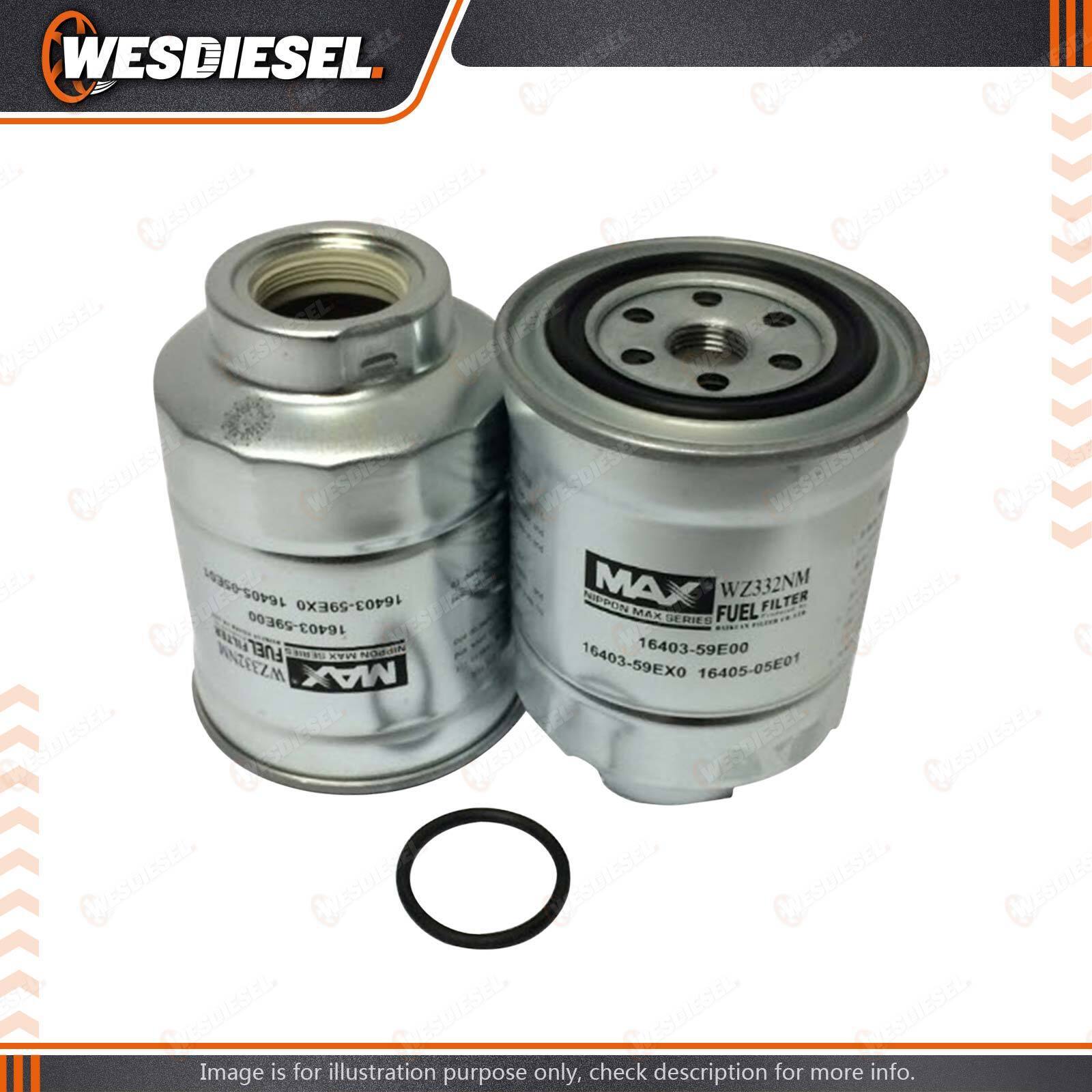 Wesfil Fuel Filter fits Nissan Cabstar AF22 F22 KAH40L SYH40 Terrano ...
