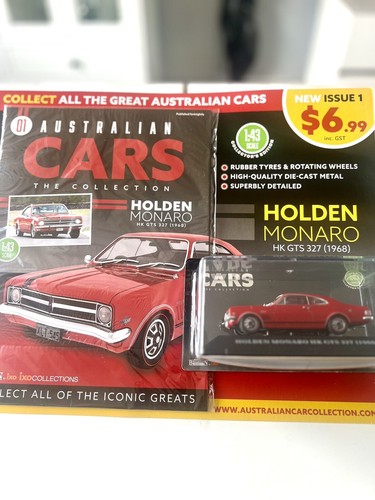 Australian Cars Collection Issue 1 - 1968 Holden Monaro HK GTS 327 ...