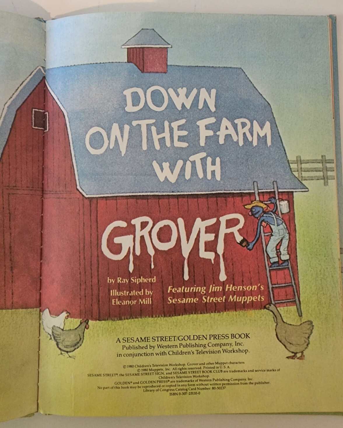 Down on the Farm with Grover, Featuring Jim Henson's Sesame Street ...