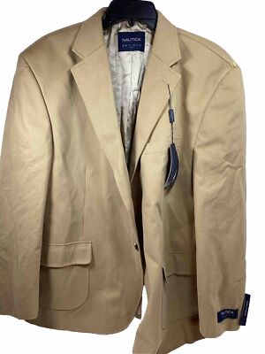 Nautica Mens Blazer Brown 46S Stretch Coat Suit Separate Jacket | eBay