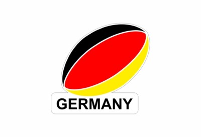 Sticker Car Motorbike Flag Ball Rugby Germany German | eBay